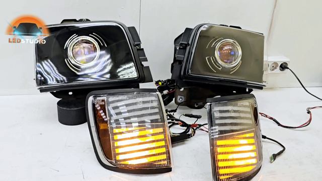 Opel Monterey поворотников и модернизация света фар