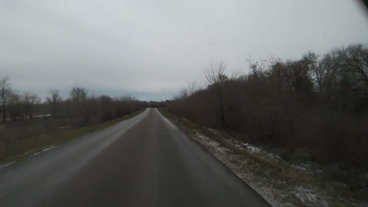 Дорога Красный Кут - Первомайское