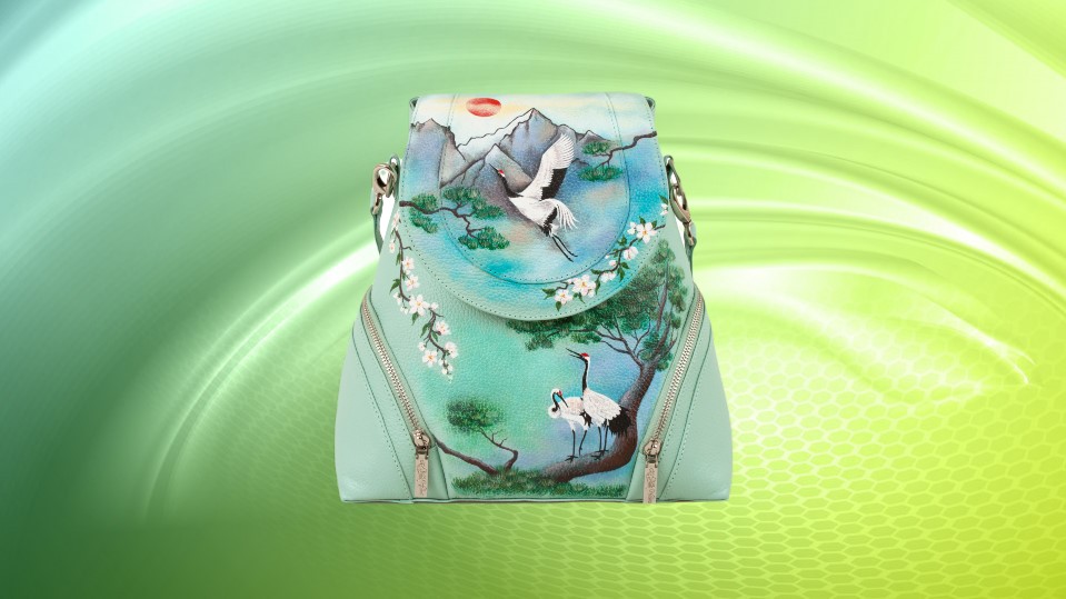 Городской рюкзак "Японский журавль" Pelle Volare