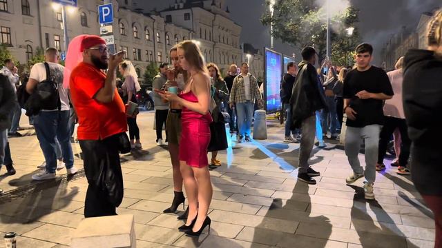 🔥 Русские девушки на вечеринках 🔥 Ночная жизнь Москвы 🔥 Пятничная прогулка по городу