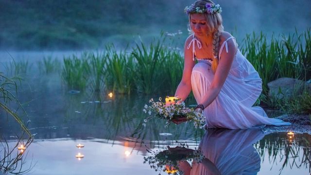 А ПЕСНЯ поётся на Ивана Купала. песнопение.