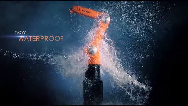 Защищенный от влаги робот KUKA. Права принадлежат компании KUKA.