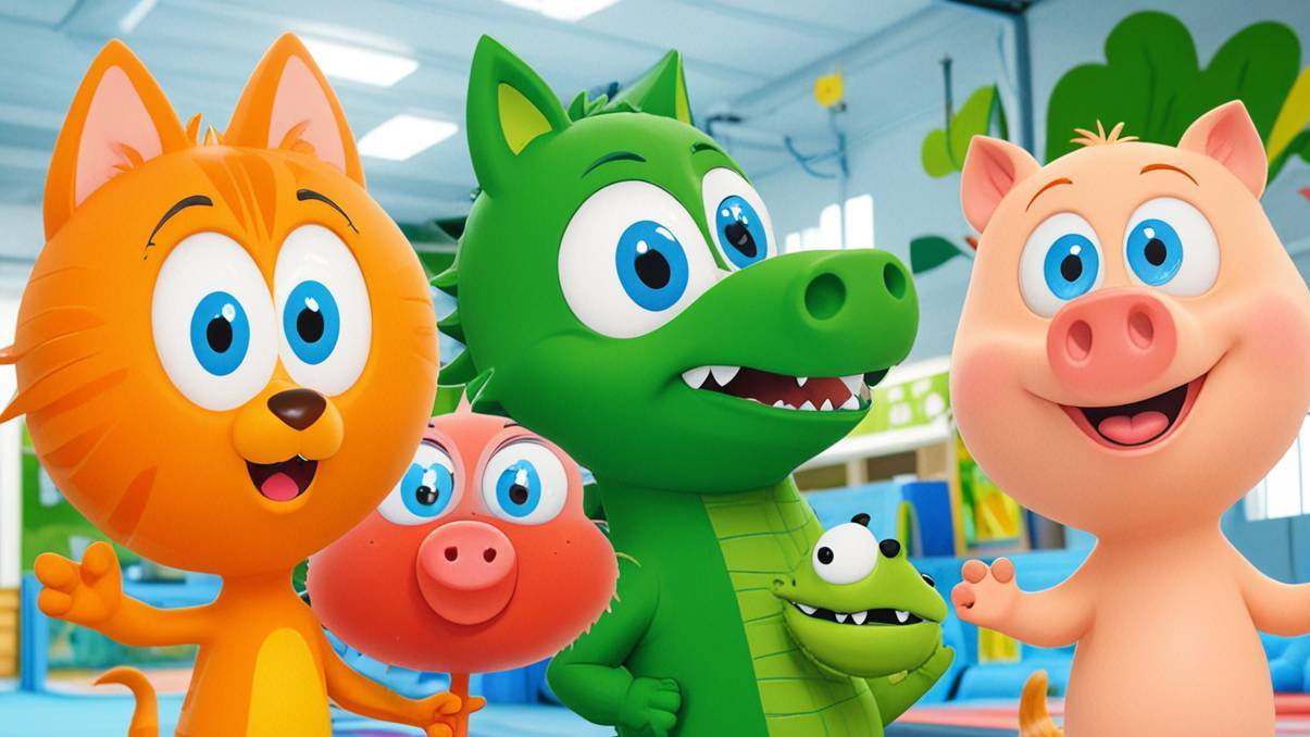 Котенок на русском сборник | Невероятное веселье ! | Невероятные мультики для детей !