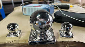 Порошковая Зеркальная покраска под Хром и Золото от СкайХром Технолоджи