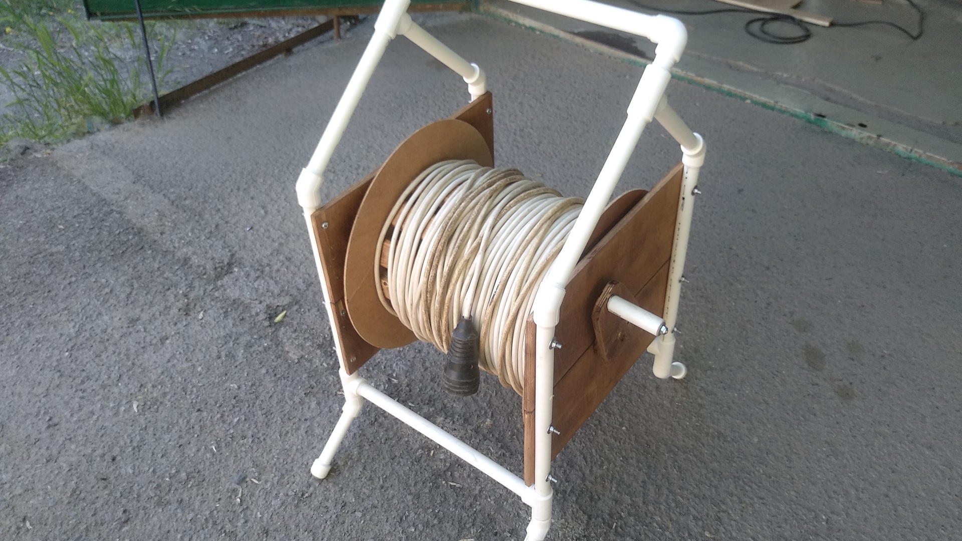 Удлинитель на катушке своими руками