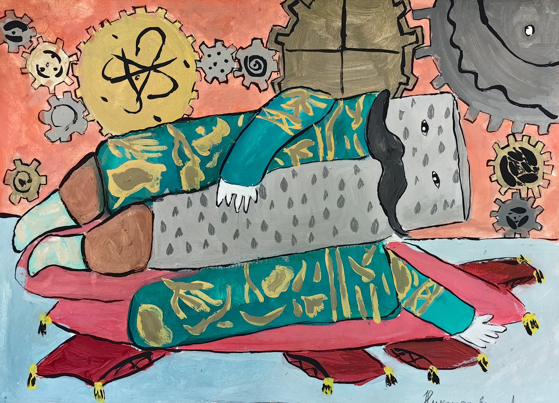 10/13. «Песенка валика» на музыку Дж. Леннона «Come Together»