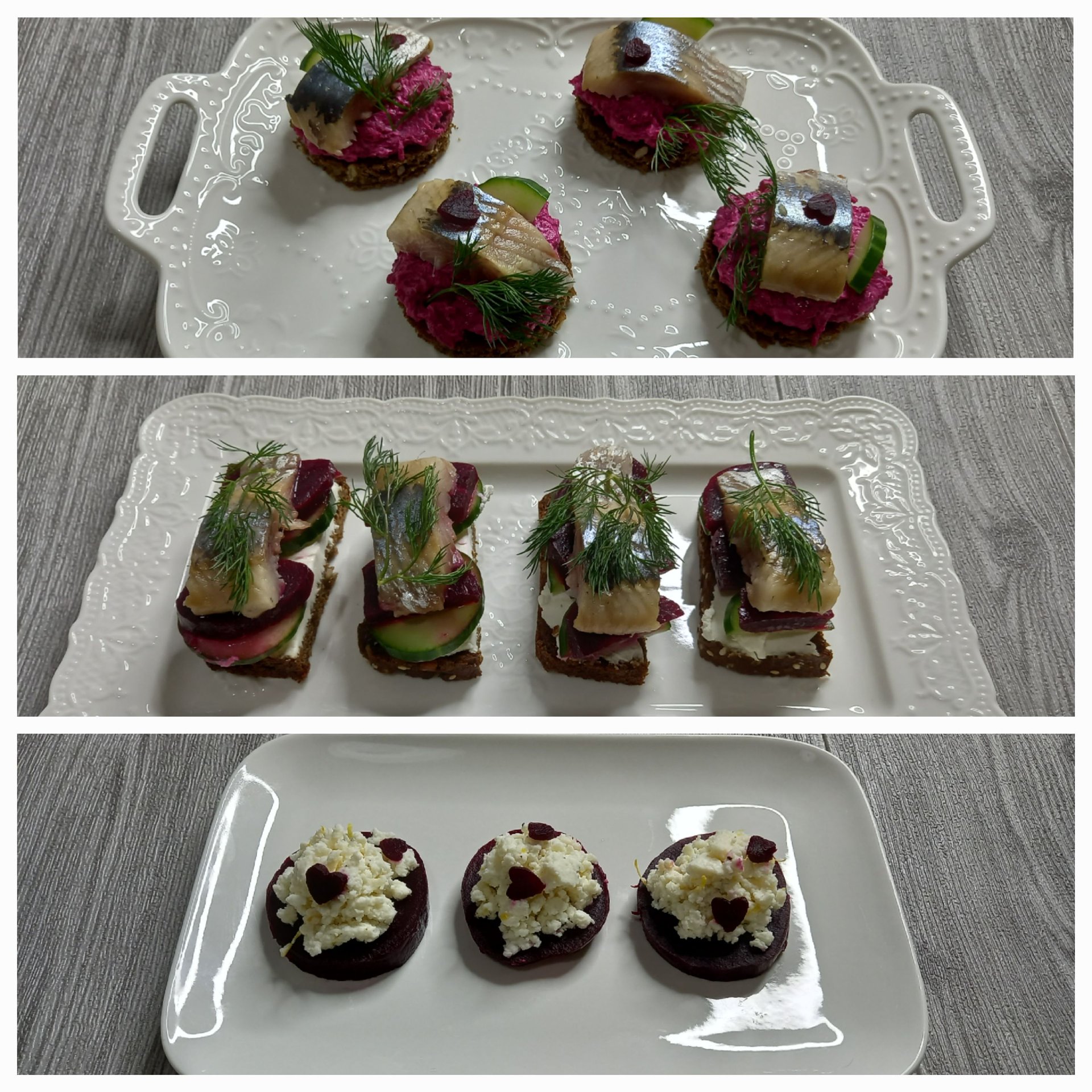 Закуски со свеклой и сельдью😋