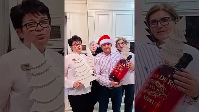 Новогоднее поздравление, салон на Старой Басманной, Москва.mp4