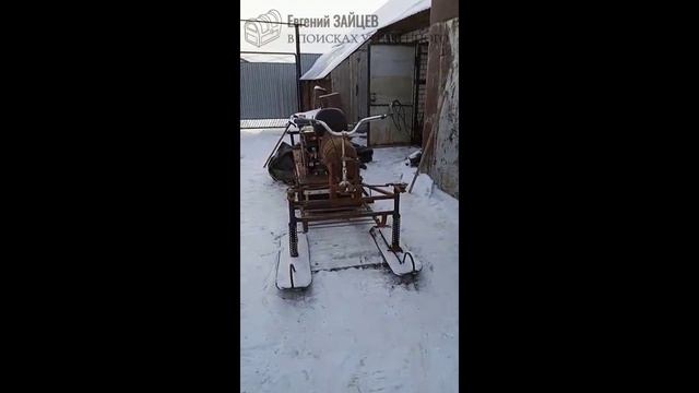 ✔️ Снегоход своими руками из хлама