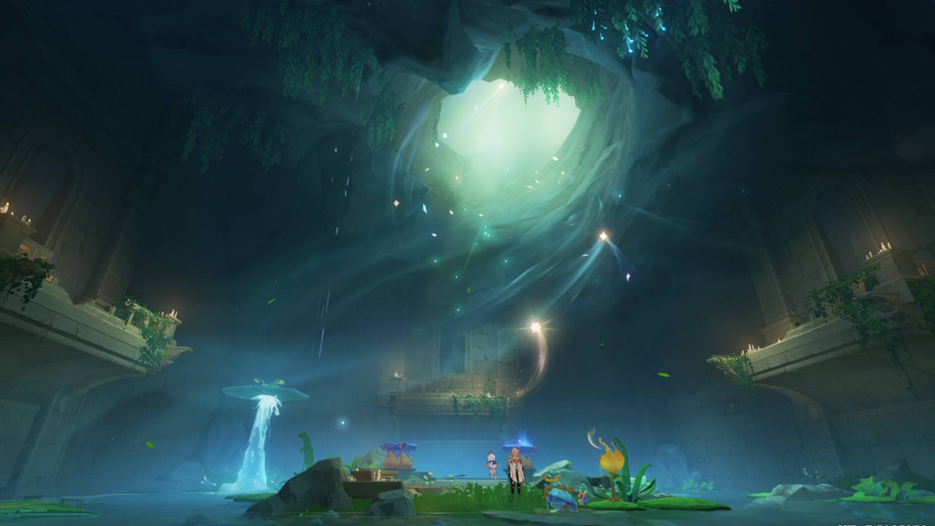 Симуланка. Лес Благословений. Задание "Ответ листьев лотоса и леса"