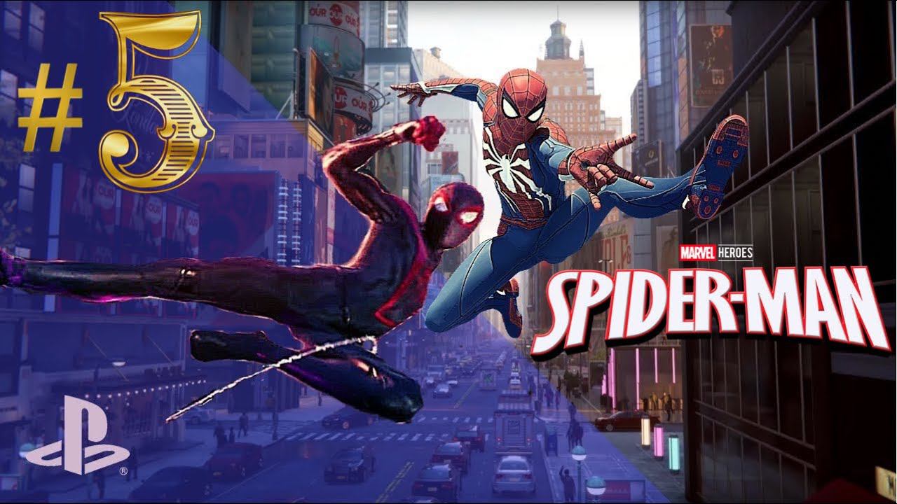 Человек Паук Майлз Моралес | Открыл свое лицо | прохождение #5