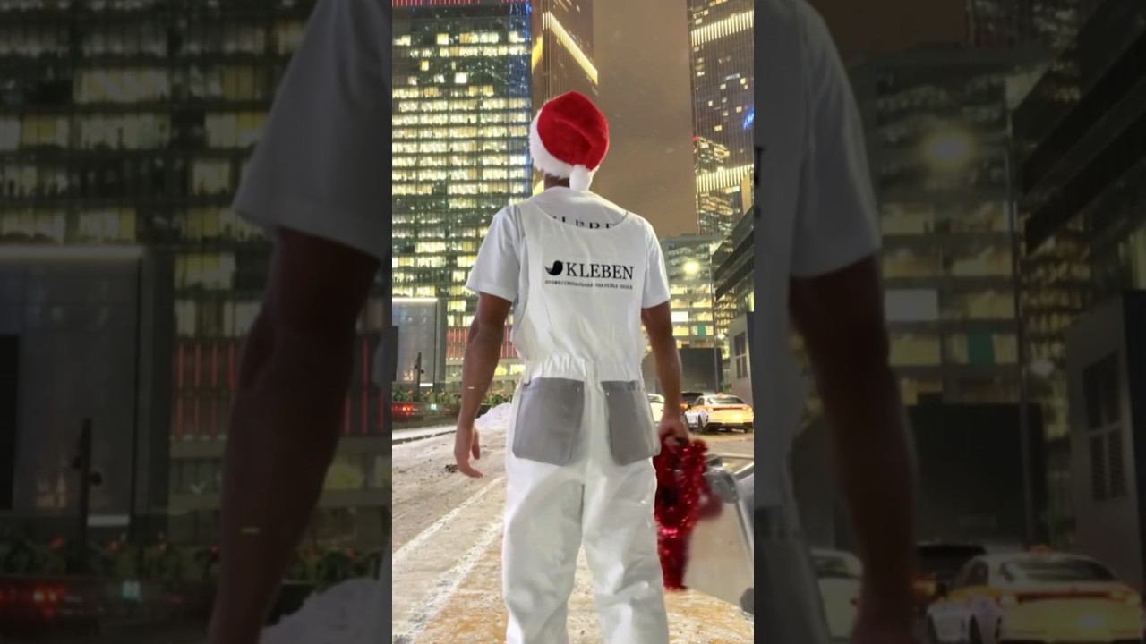 КЛЕБЕН | Врываемся в предновогоднюю неделю ❤️ #поклейкаобоев #тренды #москвасити