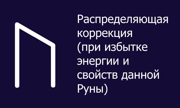 Uruz (распределяющая коррекция)
