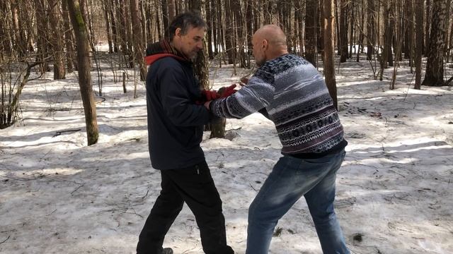 "Ванму меняет направление" - движение из 5-й Дорожки Чжитан багуа Лян