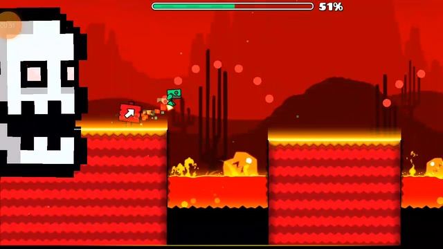 прохождение 1 уровня геометрия Даш SabZero