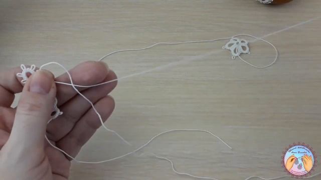 мк корзиночка украшение пасхальных яиц часть 3 фриволите для начинающих.mp4