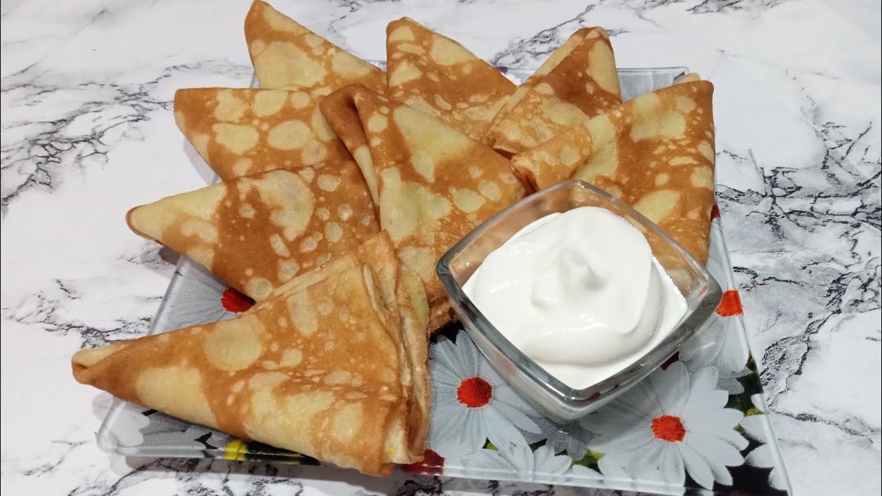 Лимонные блины. Тонкие и ароматные