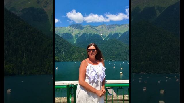 Абхазия озеро Рица