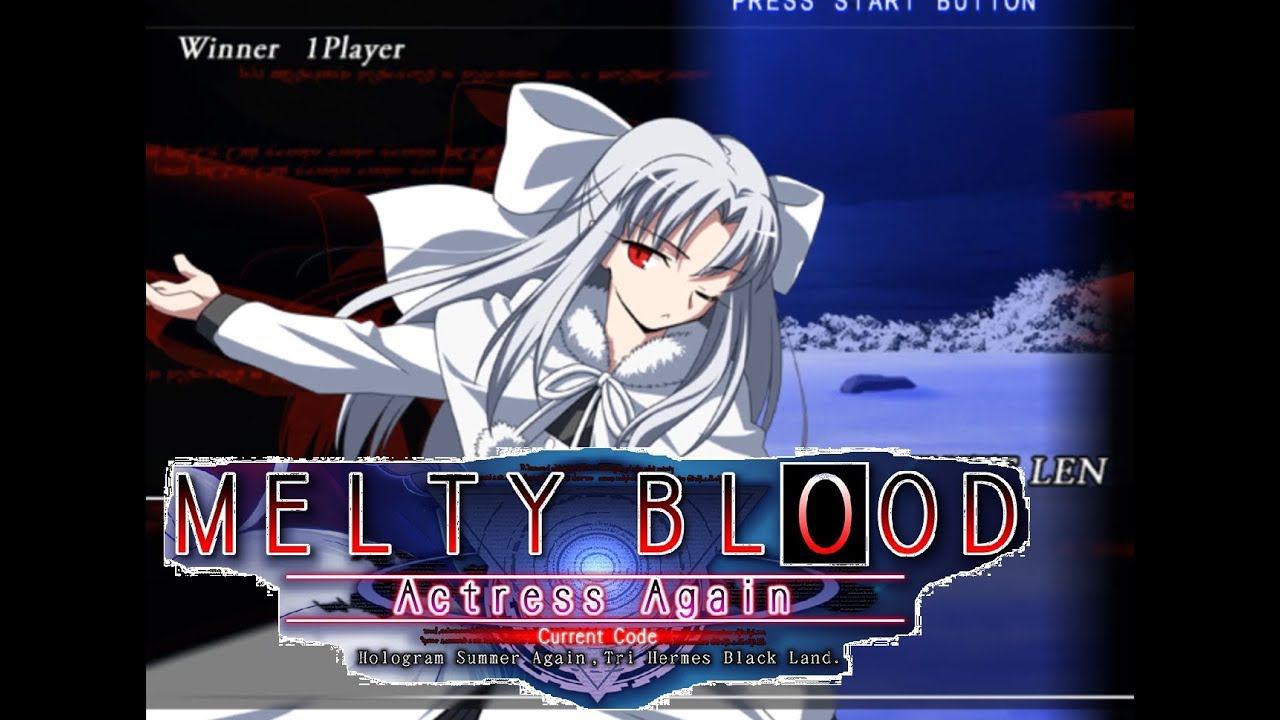 Melty Blood: Actress Again: Current Code (PC) White Len Arcade