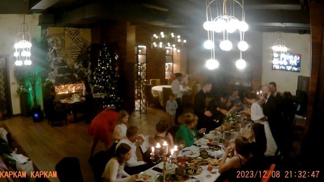 Свадьба Чарли и Гали в ресторане