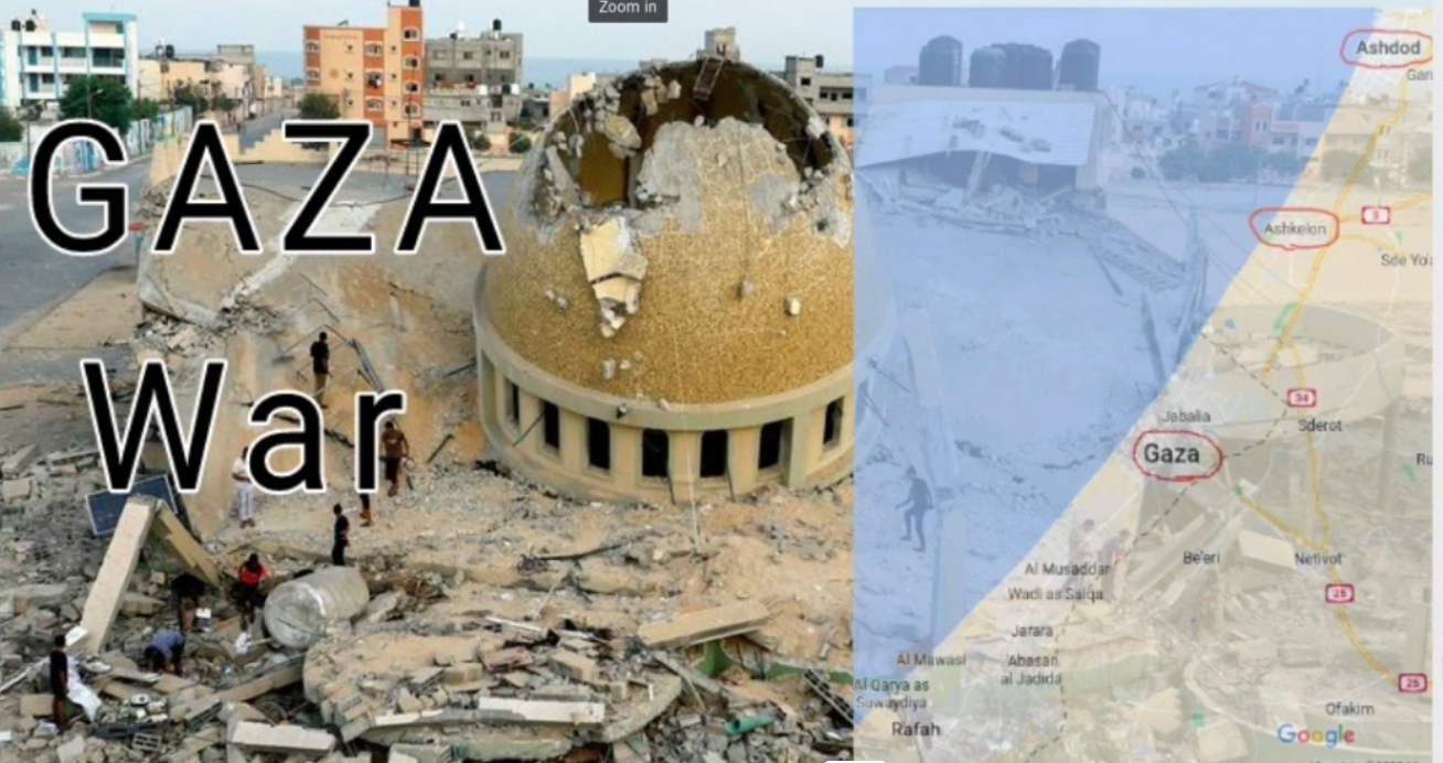 Gaza War in Zechariah 9 and Amos 1 Leeland Jones. End time Bible prophecy. Armageddon has started!