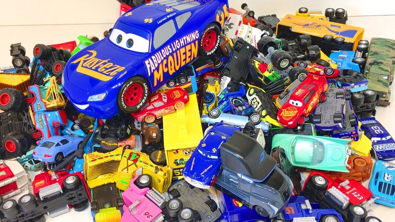 100+ Много Машинок Дисней Тачки Игрушки Видео для Детей Мультики про Машинки