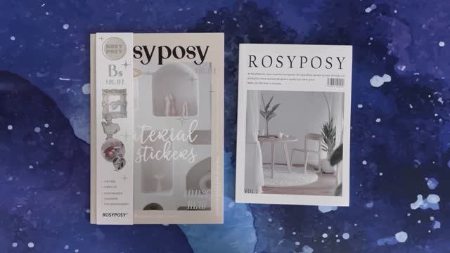 Обзор стикербуков RosyPosy