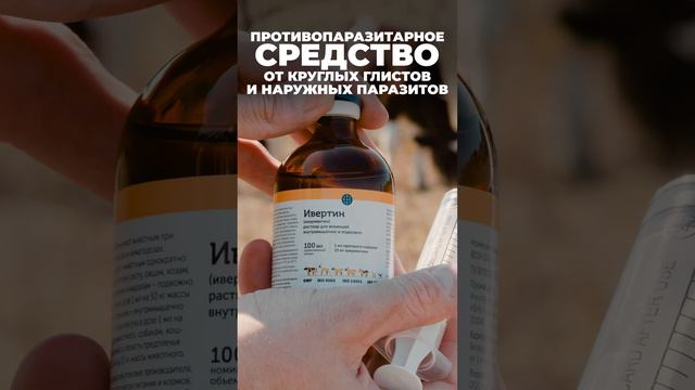 ИВЕРТИН: противопаразитарное средство