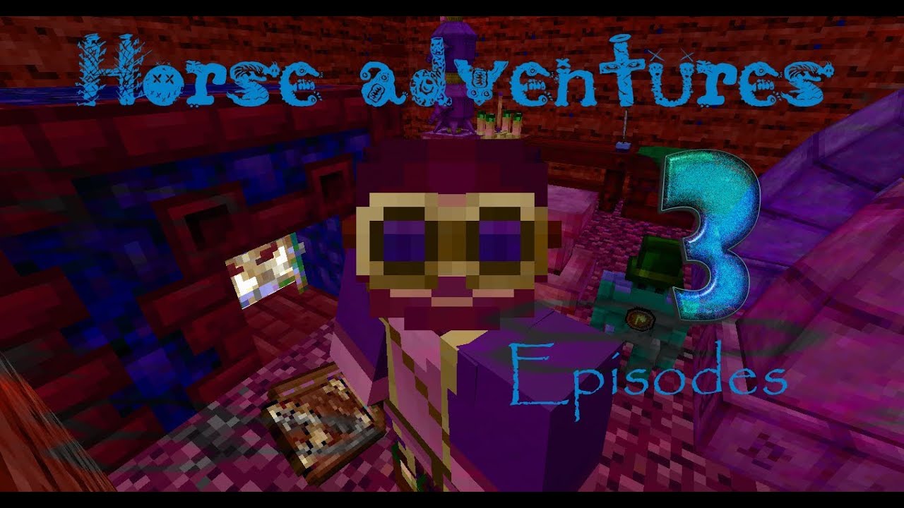 LP. Лошадиные Приключения (Minecraft) #3 Сделали карьер! Стали боссом убив его!