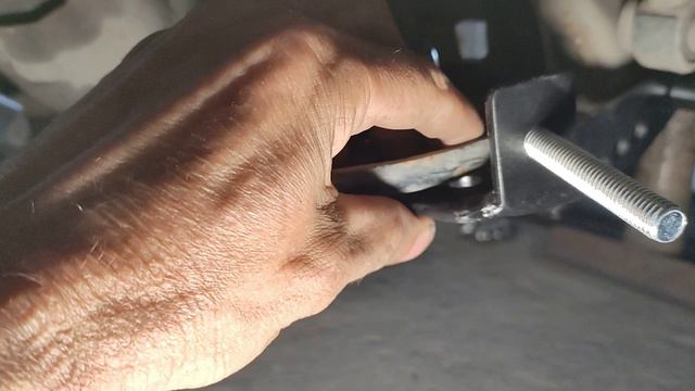 #182 Стенд под балку и установка комплекта СВ с прямым стабилизатором.