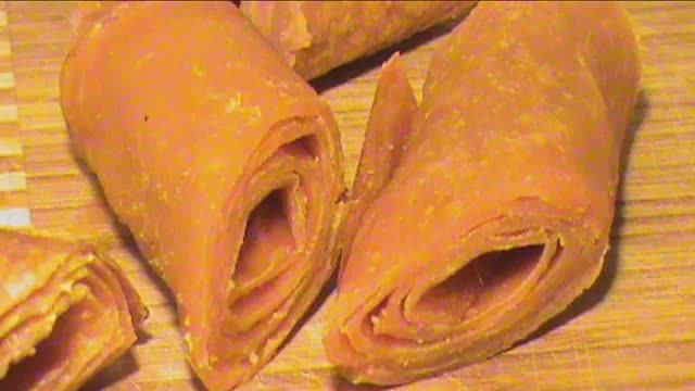 Тыквенная пастила тонкая.  Диета Дюкана.