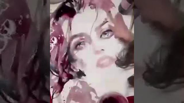 Налила, выпила, нарисовала :)