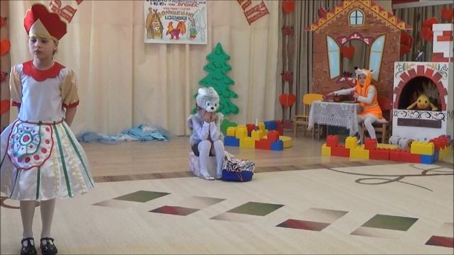 Театральная постановка "Заюшкина Избушка"  -сказка на новый лад.