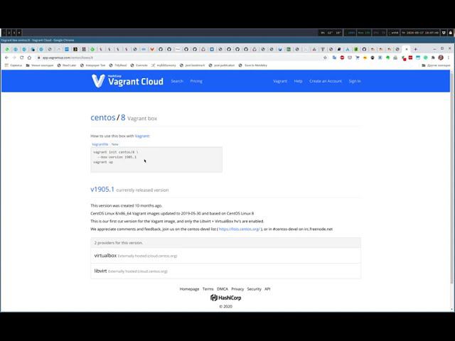Подготовка стенда. Centos