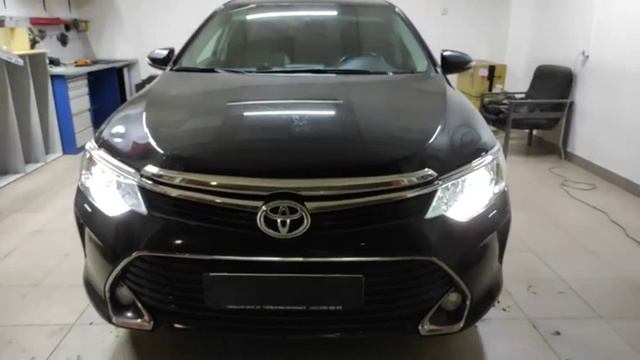 Фары светодиодные модернизация Toyota Camry
