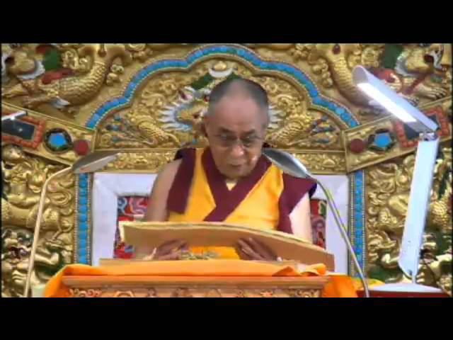 "Большое руководство к этапам Пути Пробуждения" (Ламрим-ченмо)   07 12 2012 2-ая часть