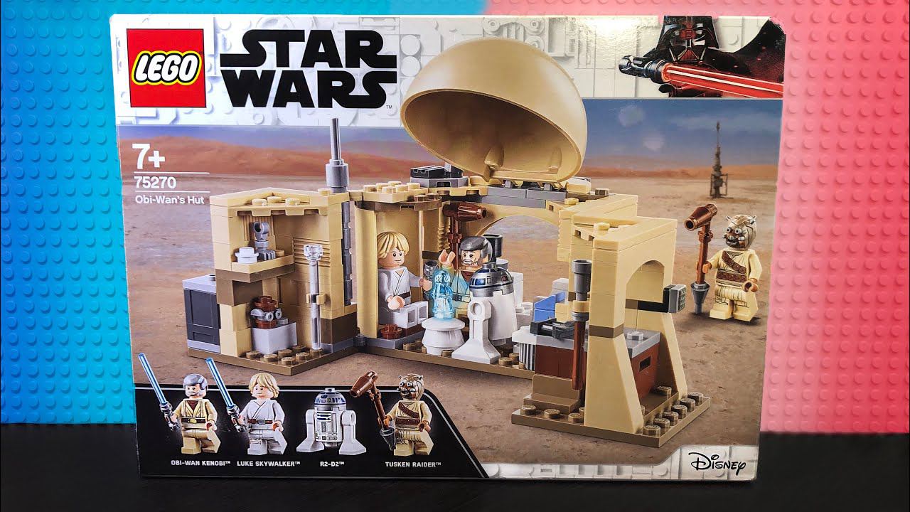 ОБЗОР НА ЛЕГО ЗВЁЗДНЫЕ ВОЙНЫ 75270 Хижина Оби-Вана Кеноби