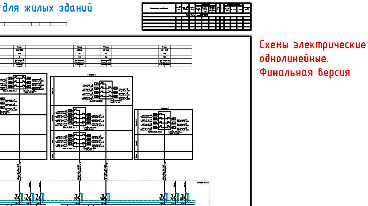 Однолинейные схемы. Финальная версия