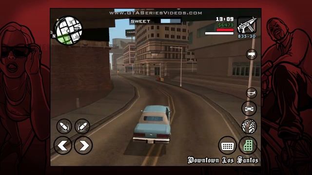 GTA San Andreas (Mobile) - Прохождение #27 - Зелёный Sabre