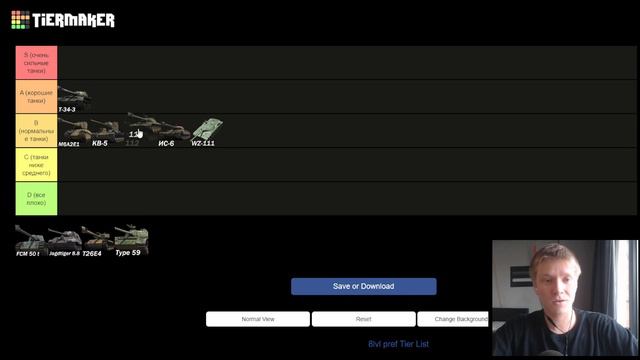 Льготные Прем танки 8-го уровня  Тир-Лист