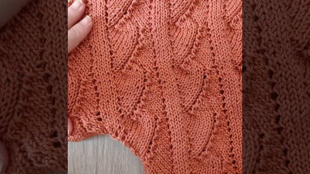 Двухцветная кофточка. Разбираем некоторые особенности и нюансы вязки