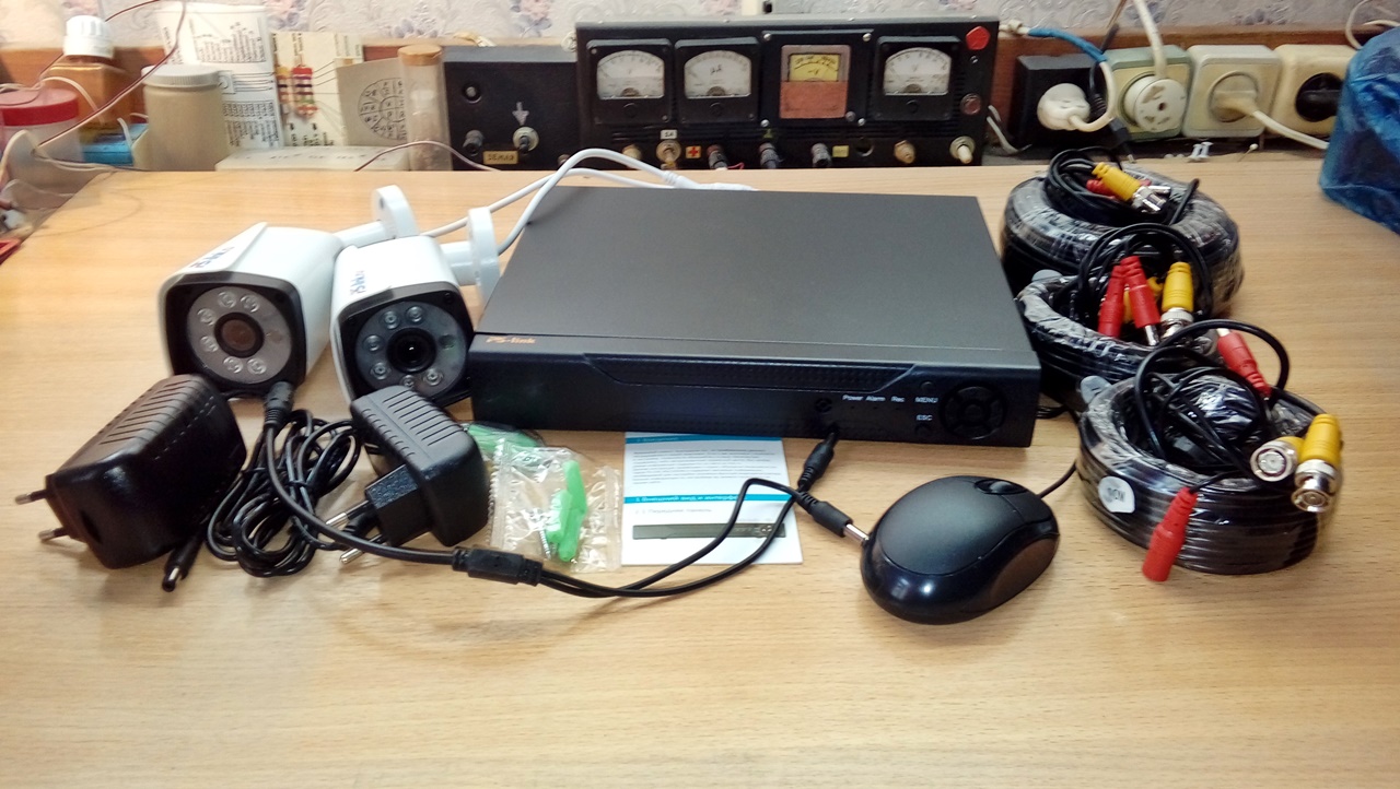 Комплект видеонаблюдения PS-Link A2104HN