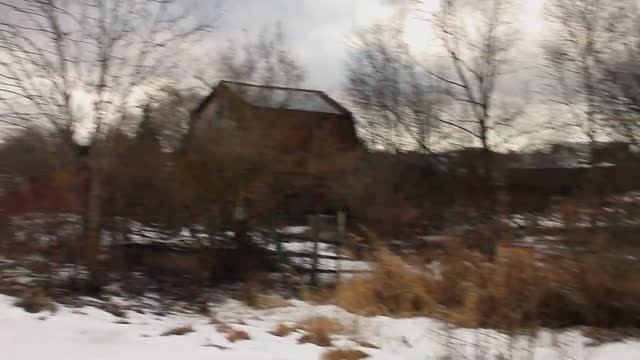 Производство и доставка навоза.Наша дача в январе. Обзор СНТ. Купили сад 3. Городская дача.