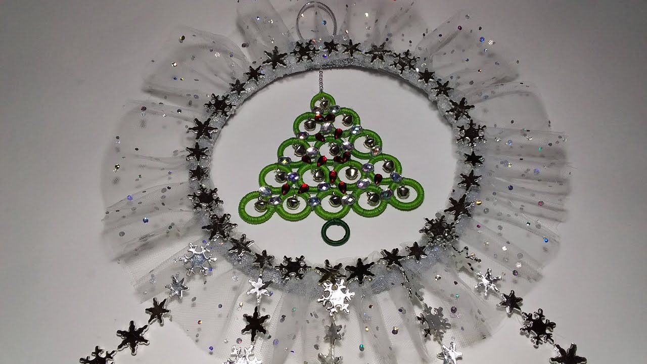 Рукоделие. Украшение для дома. Своими руками. На дверь.  Мастер класс. Пошаговый МК .