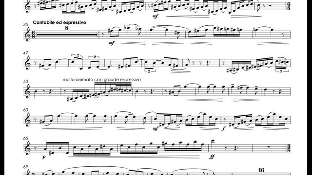 V.Peskin - Poem N.2 for trumpet and Piano - T.Dokshizer trumpet