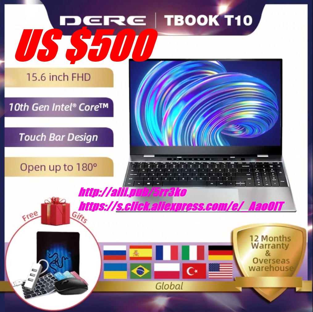 Ноутбук, Dere TBook T10. ?