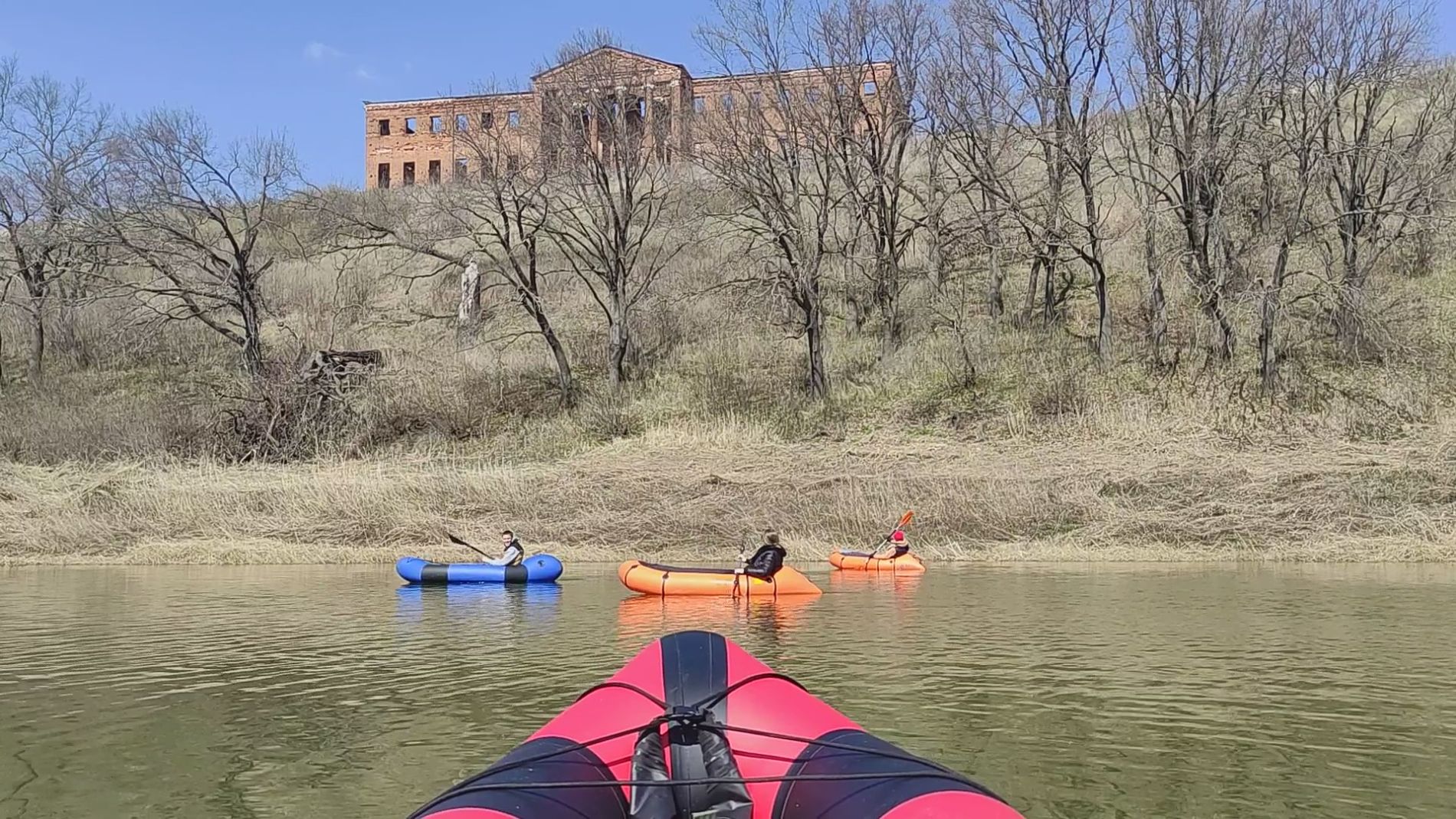 На пакрафтах к усадьбе князя «бриллиантового» А.Б. Куракина.