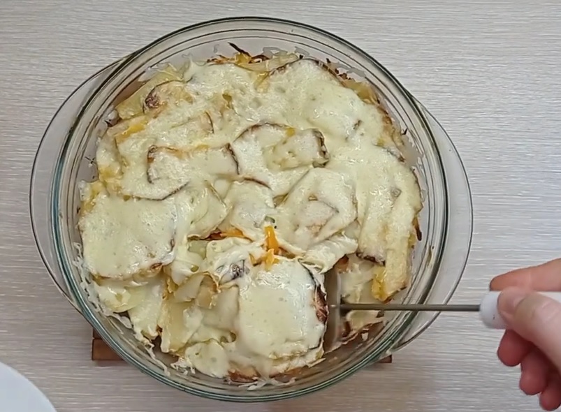 Очень вкусная запеканка на ужин! (простые ингредиенты).