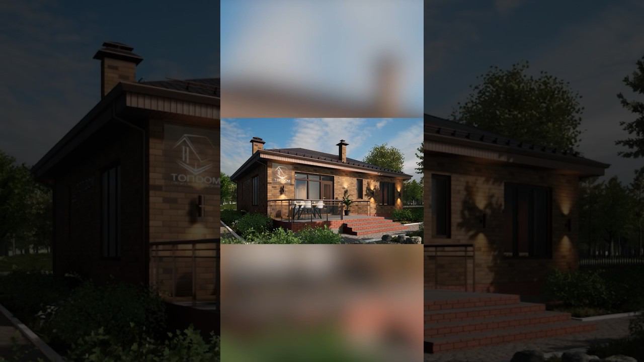 Проект дома 85кв.м #shorts #short #цена #дом