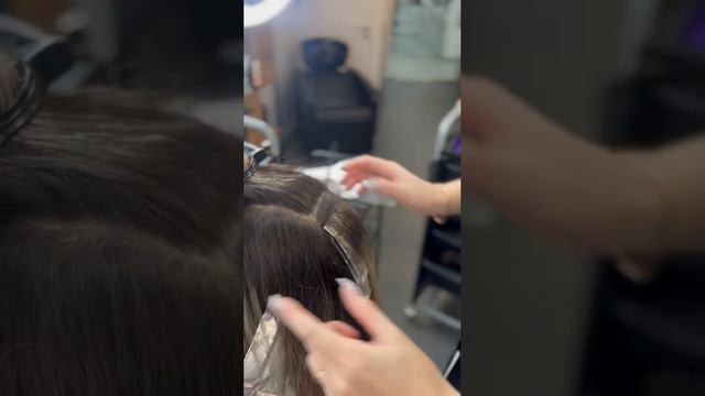 Окрашивание в технике Эиртач